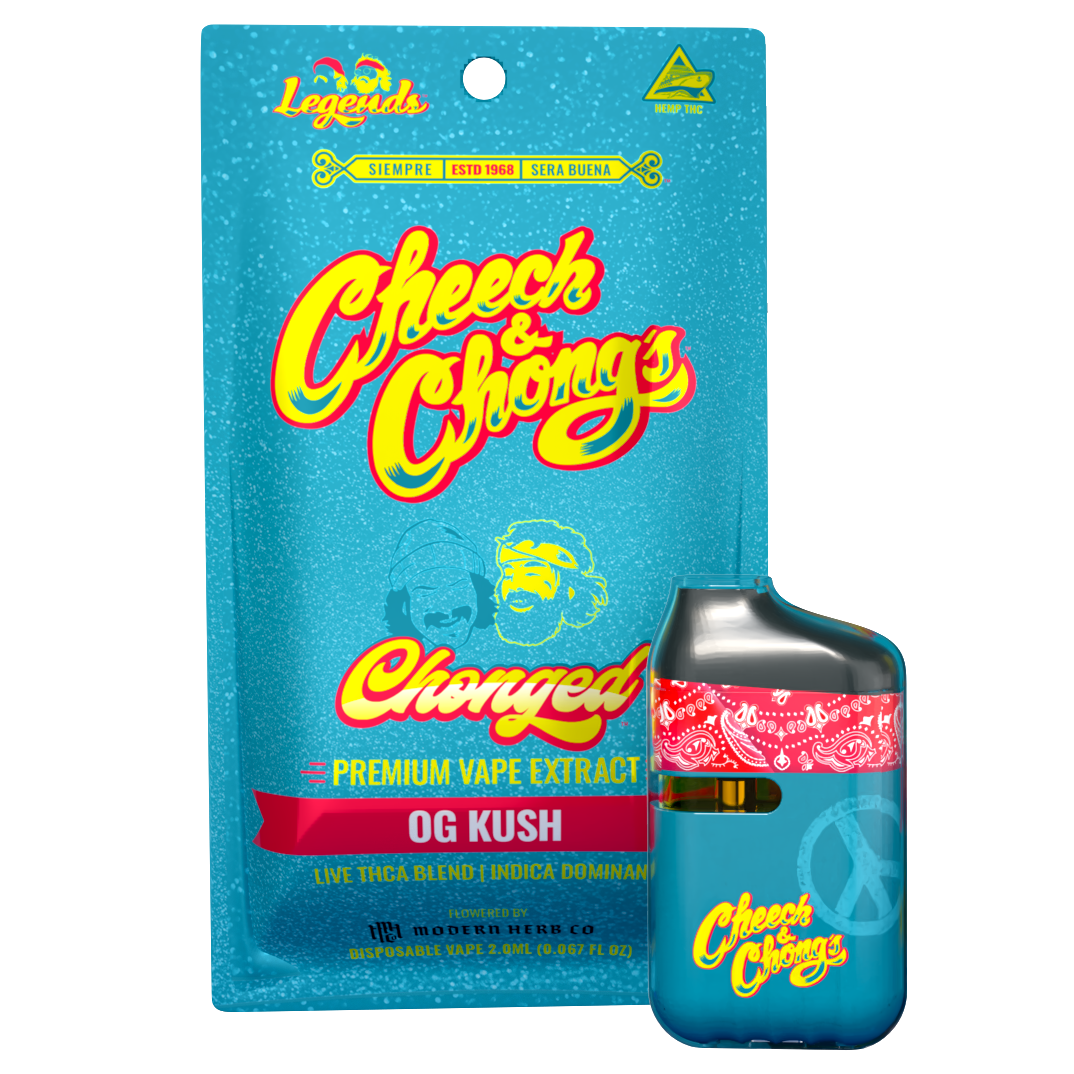 Chonged - OG Kush Legends Disposable Vape – Cheech Chong V2