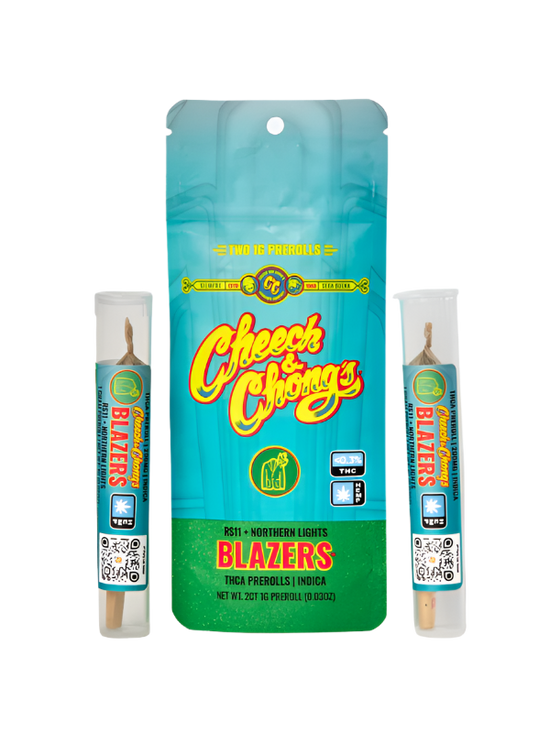 RS11 + Northern Lights – Premium 2-Pack Prerolls – Cheech Chong V2